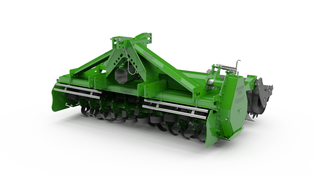 Professional Rotary Tiller POSEIDON | High Power, Deep Tillage
